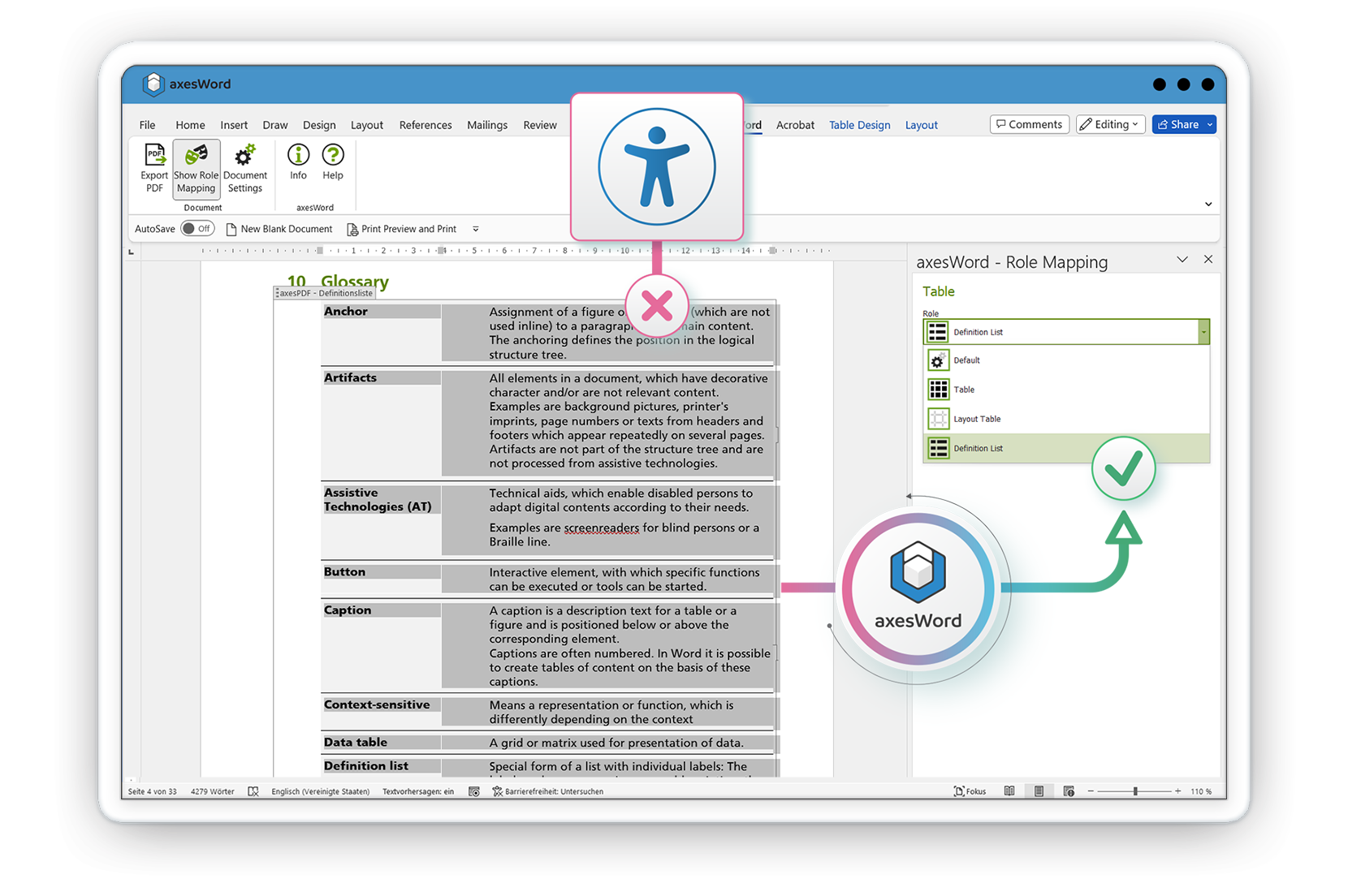 axesWord: Accessible PDFs with a few clicks - axes4