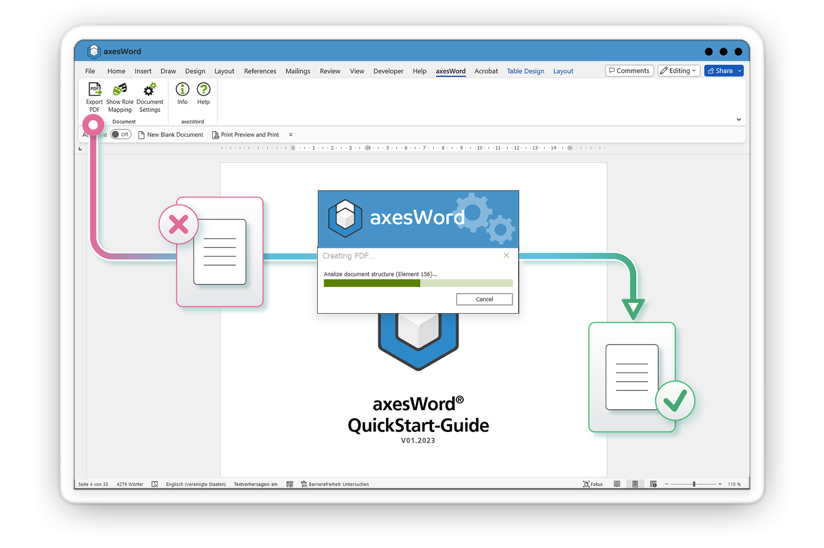 axesWord: Accessible PDFs with a few clicks - axes4
