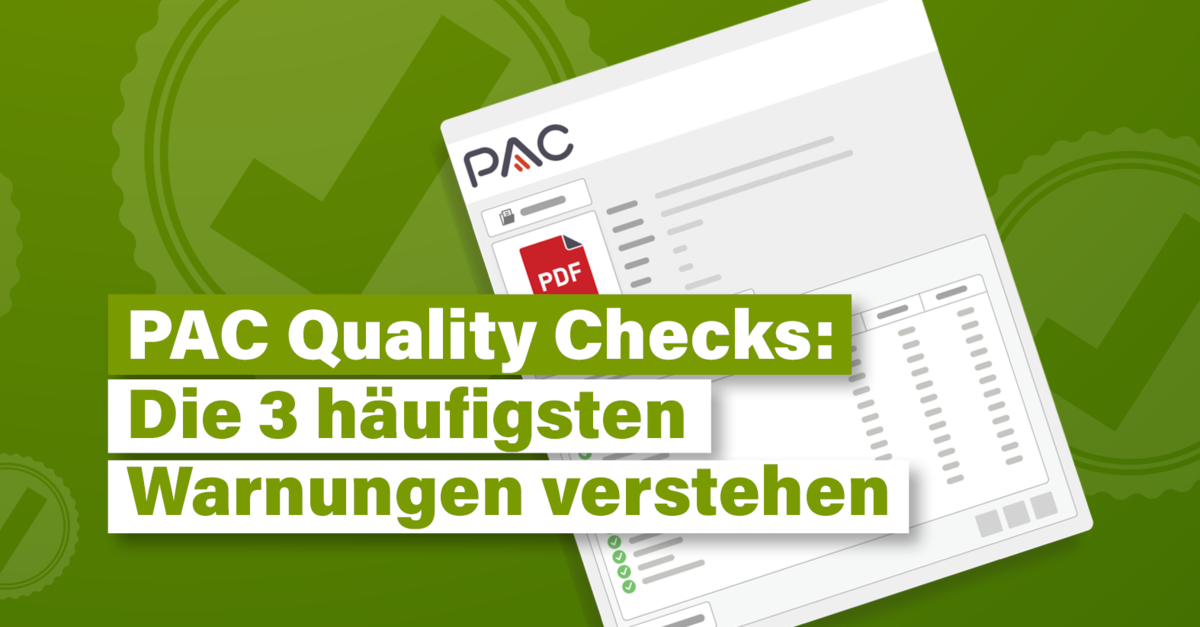 PAC 2024 – 3 Quality Checks verstehen und korrigieren - axes4